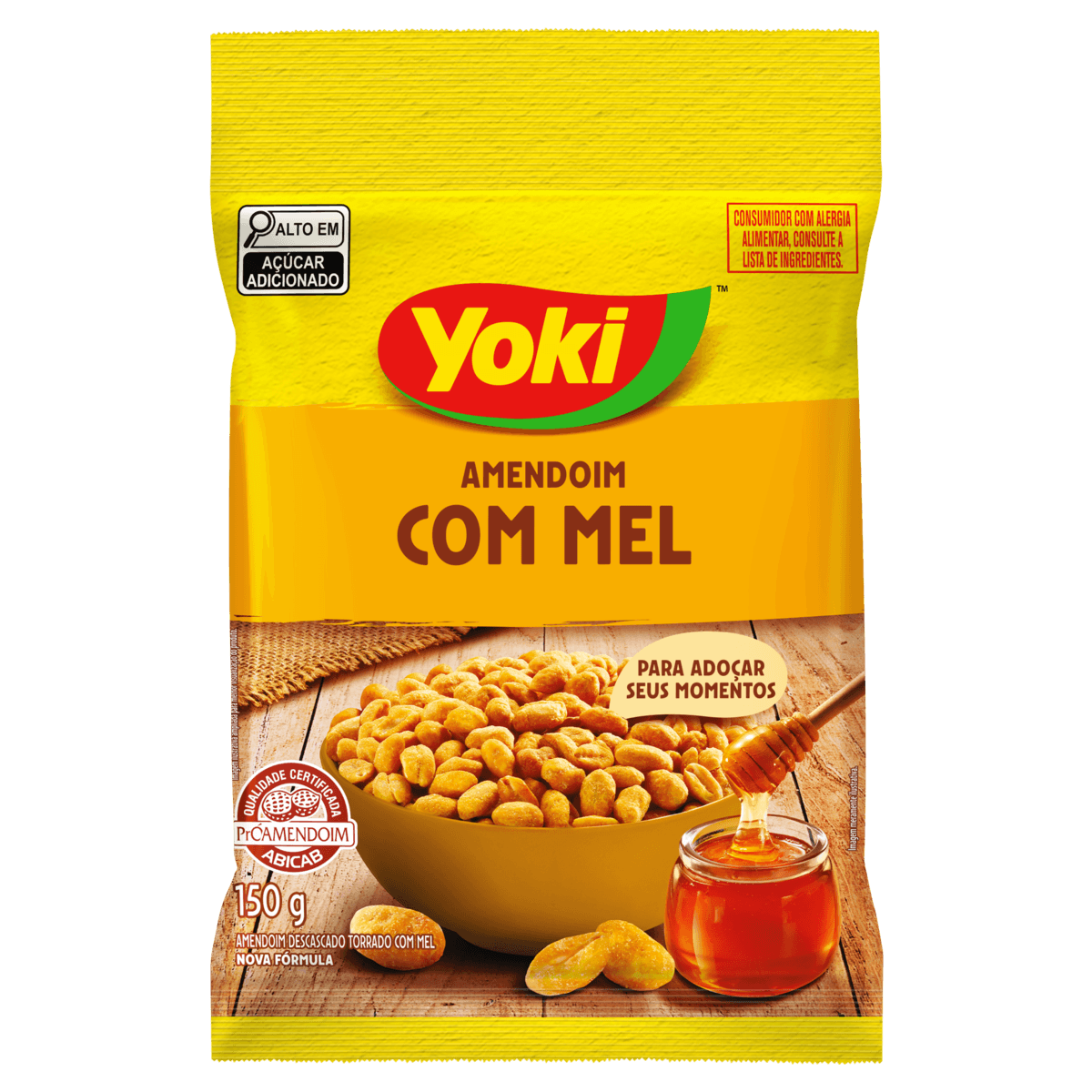 Amendoim YOKI mel 150g - Angeloni Supermercado