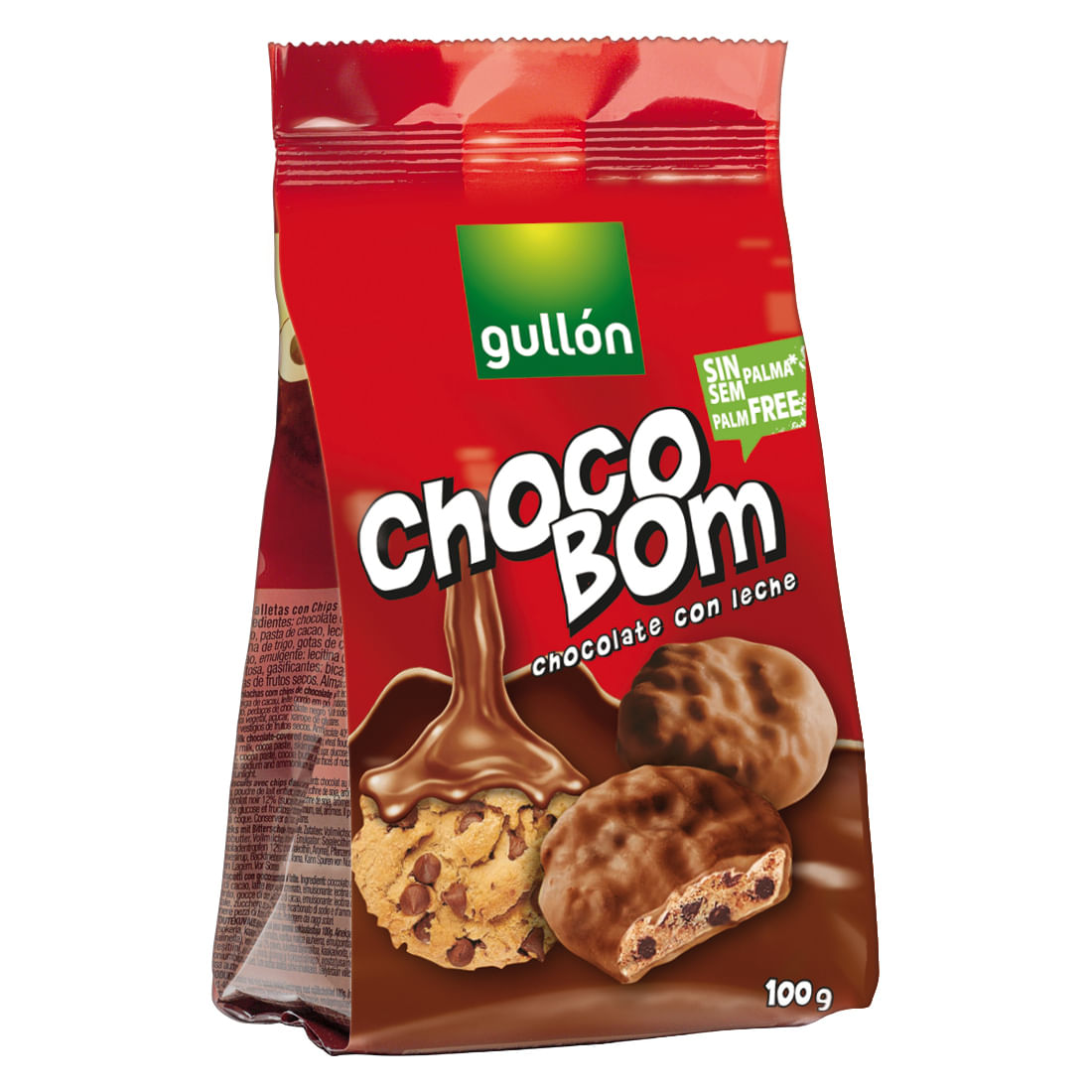 Biscoito GULLÓN Choco Bom Chocolate ao Leite 100g - Angeloni Supermercado