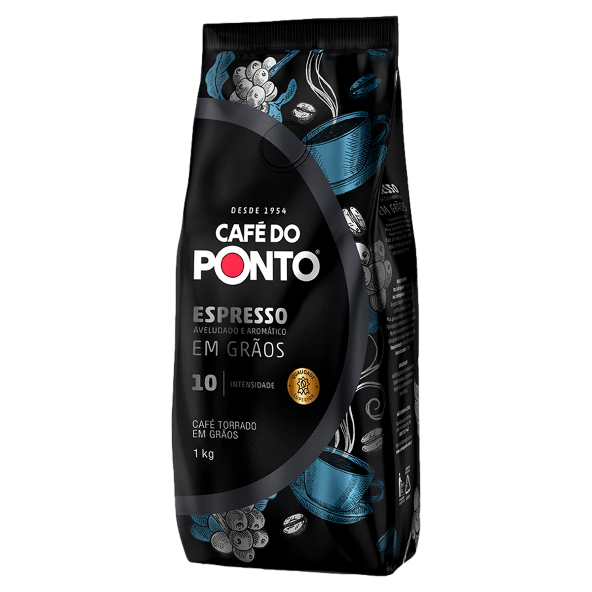 Café do Ponto Torrado em Grãos Espresso 1kg