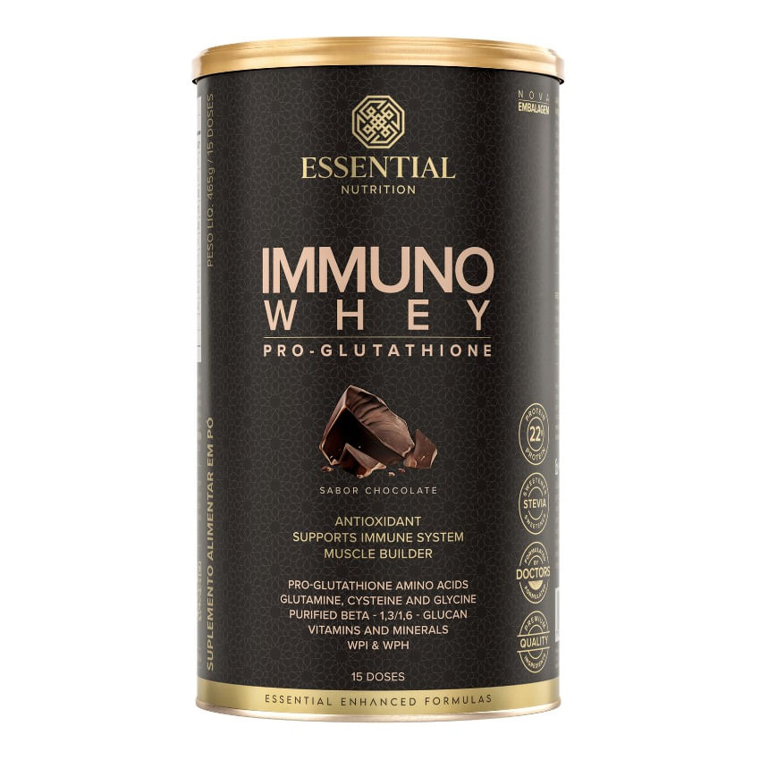 Immuno Whey Essential Chocolate 465g - Angeloni Supermercado
