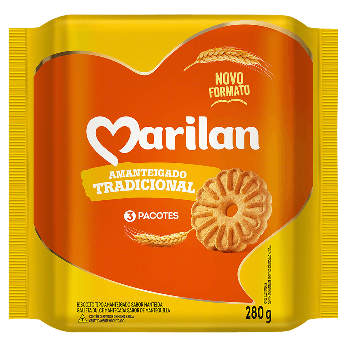 Biscoito MARILAN Amanteigado Tradicional 280g