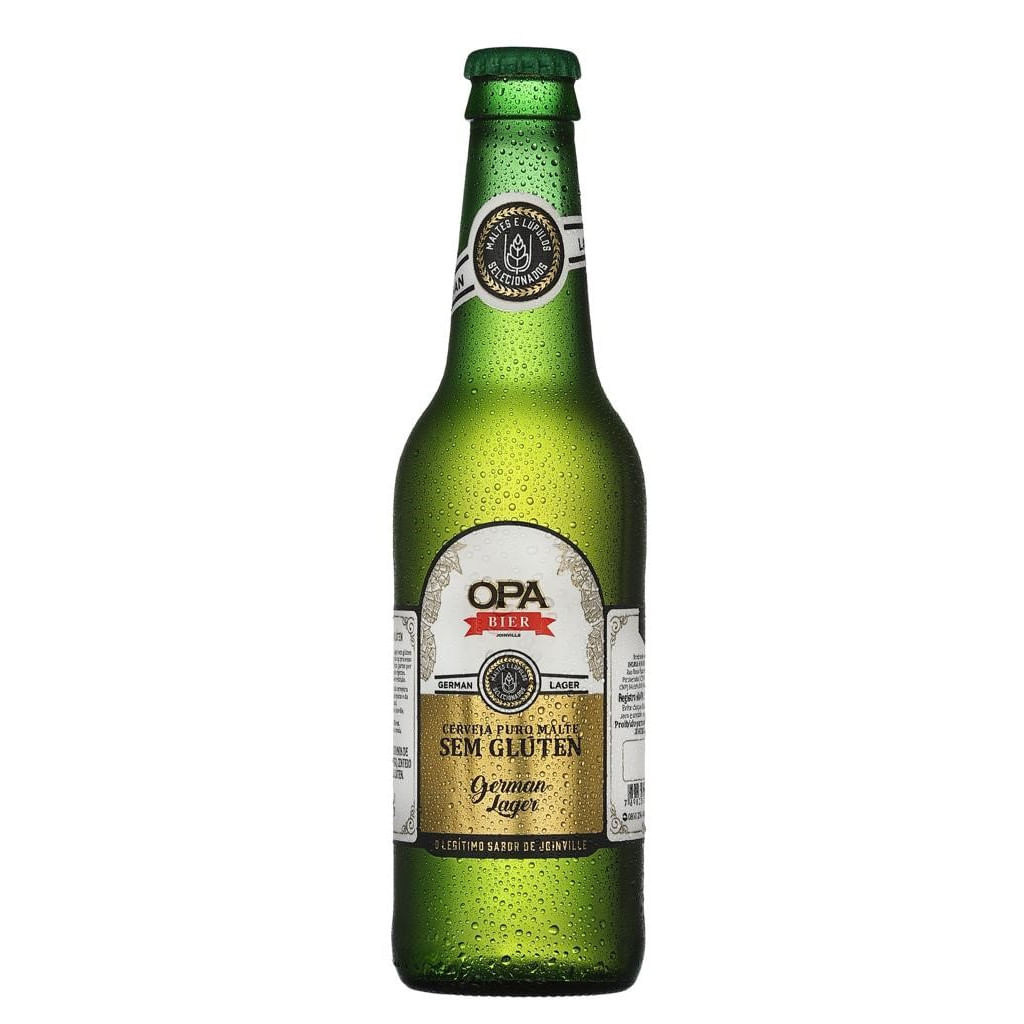 Cerveja OPA BIER German Lager 355ml Sem Glúten | Angeloni - Angeloni ...