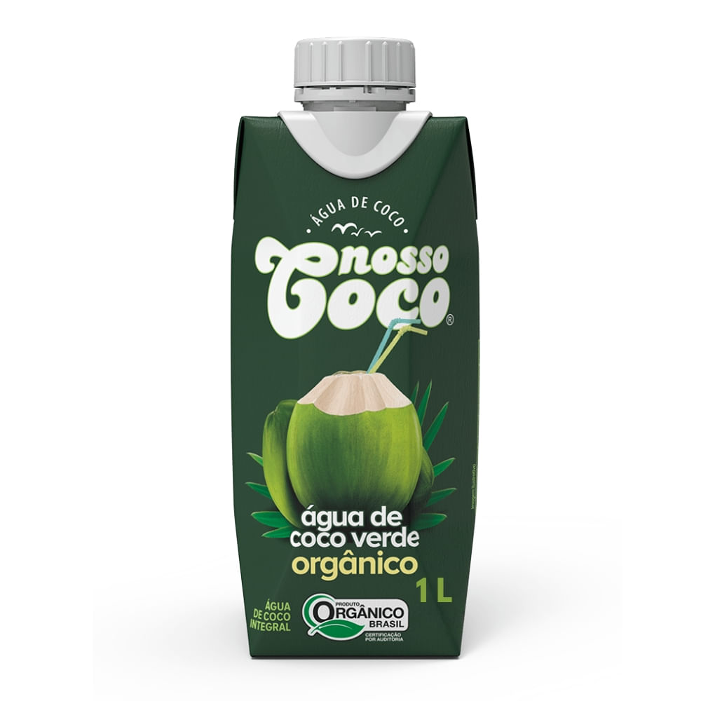 Água de Coco Orgânico Nossos Coco | Compre Online - Angeloni Supermercado