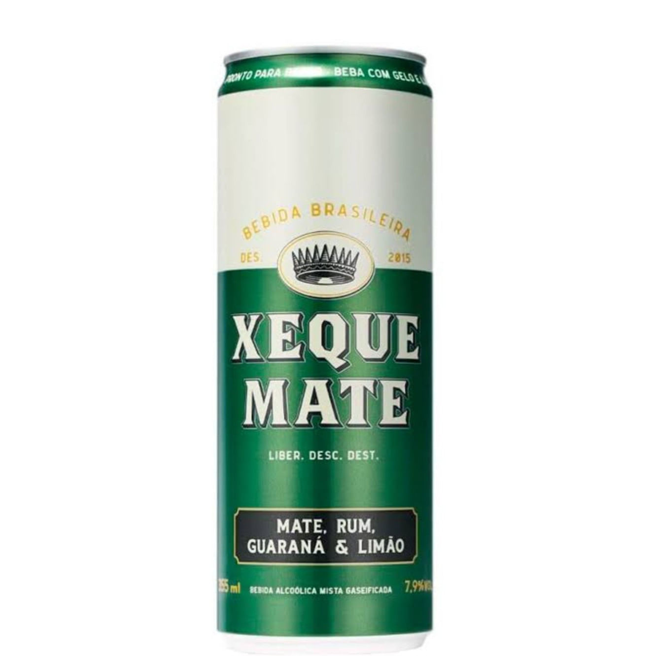 Bebida Mista XEQUE MATE com Mate, Rum, Guaraná e Limão - Angeloni ...
