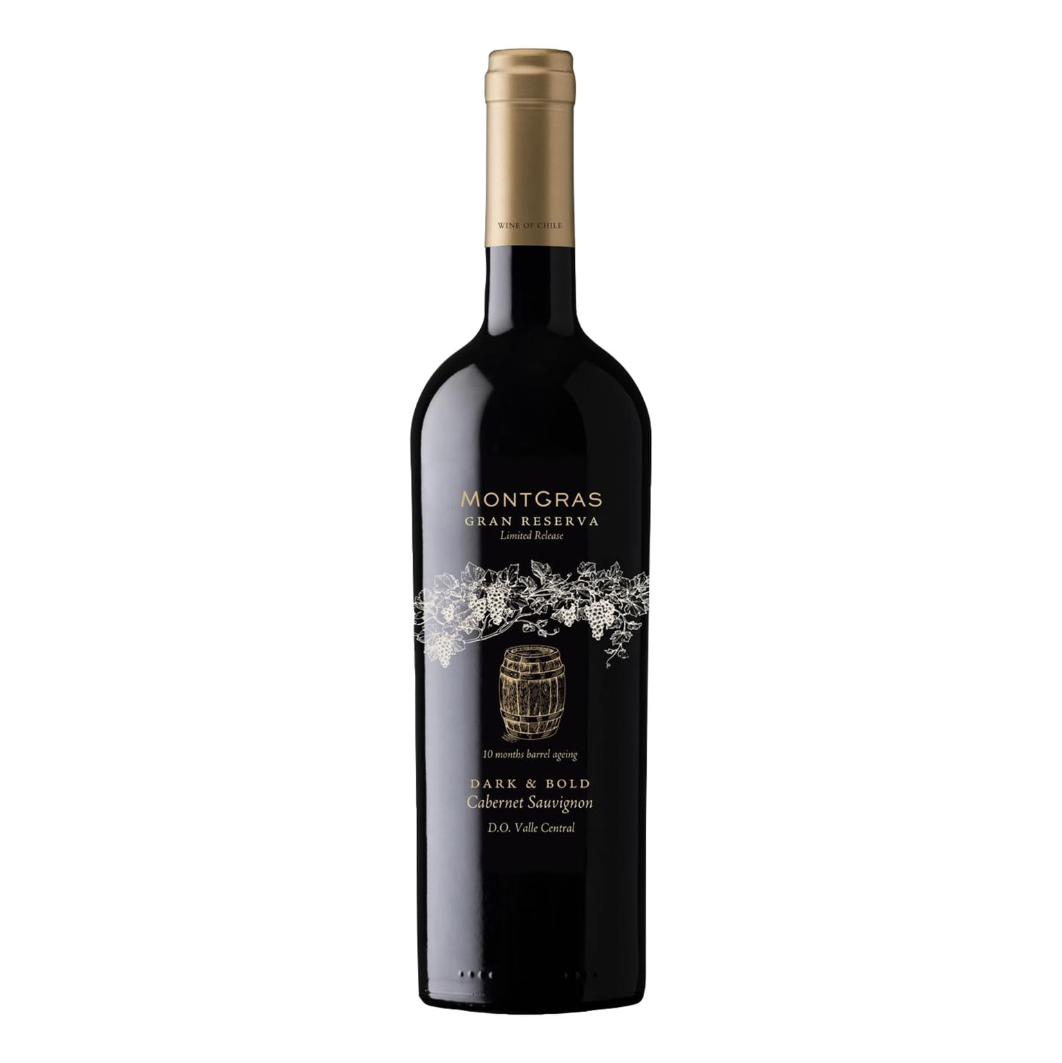 Vinho Chileno MONTGRAS Gran Reserva Cabernet 750ml - Angeloni Supermercado