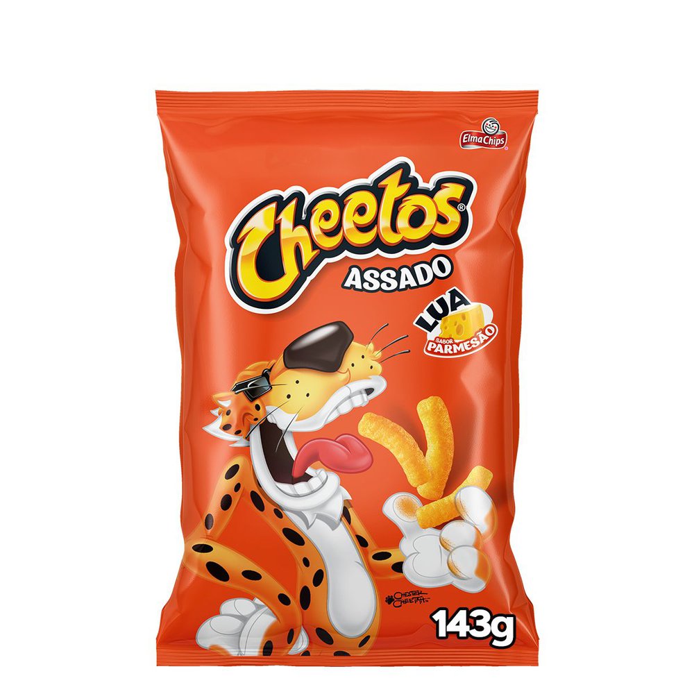 Salgadinho Cheetos ELMA CHIPS Lua Parmesão - 143g