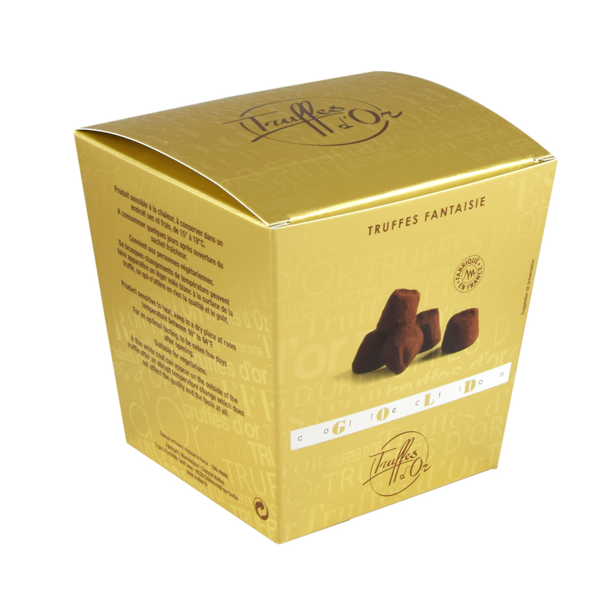 Trufas TRUFFES D'OR Chocolate 150g - Angeloni Supermercado