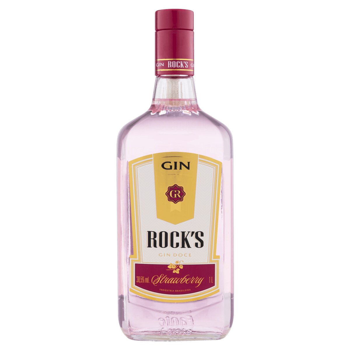 Gin ROCK S Strawberry 1L | Sabor Frutado e Refrescante