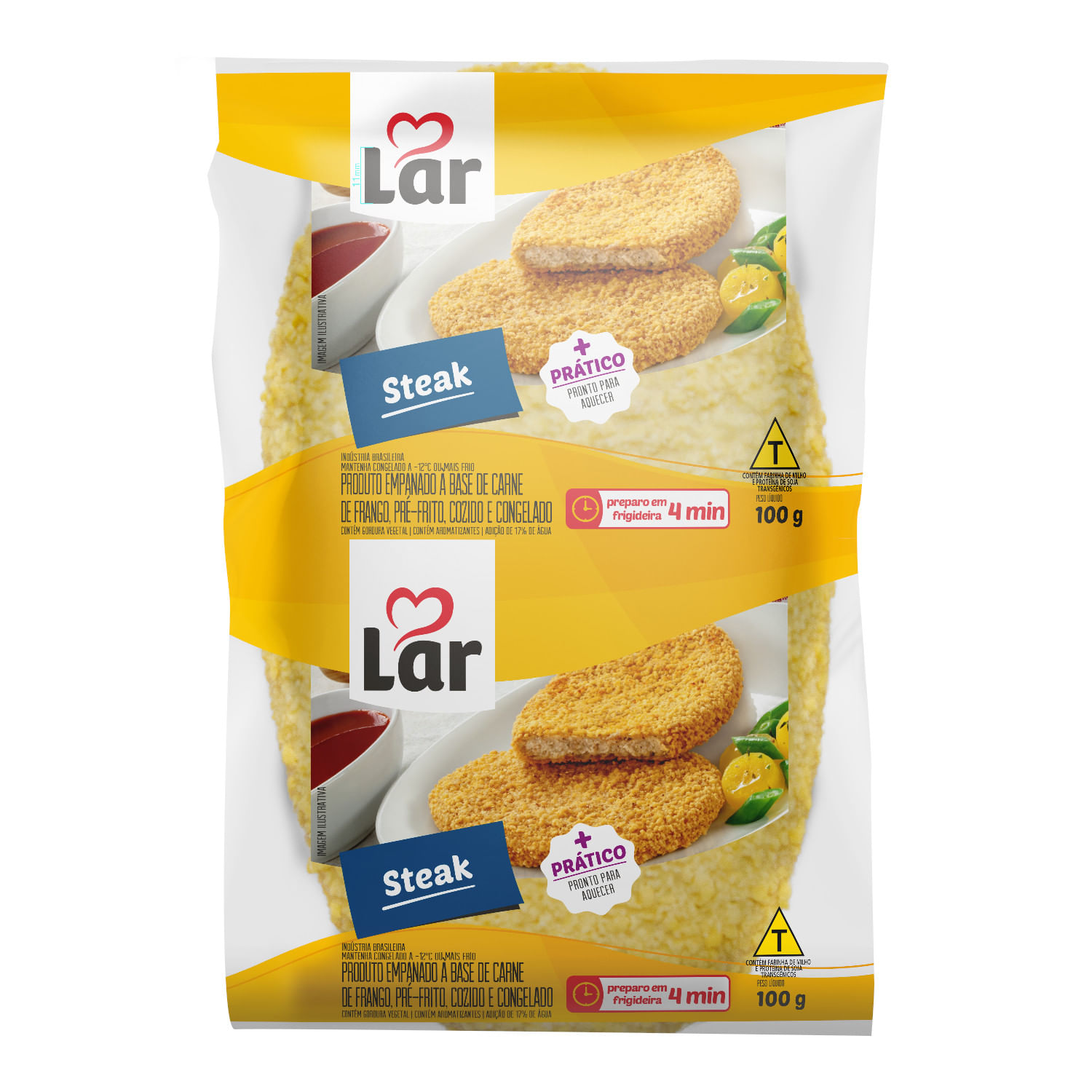 Steak de Frango LAR 100g - Angeloni Supermercado