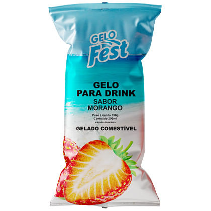 Gelo Saborizado Para Drink GELO FEST 190g