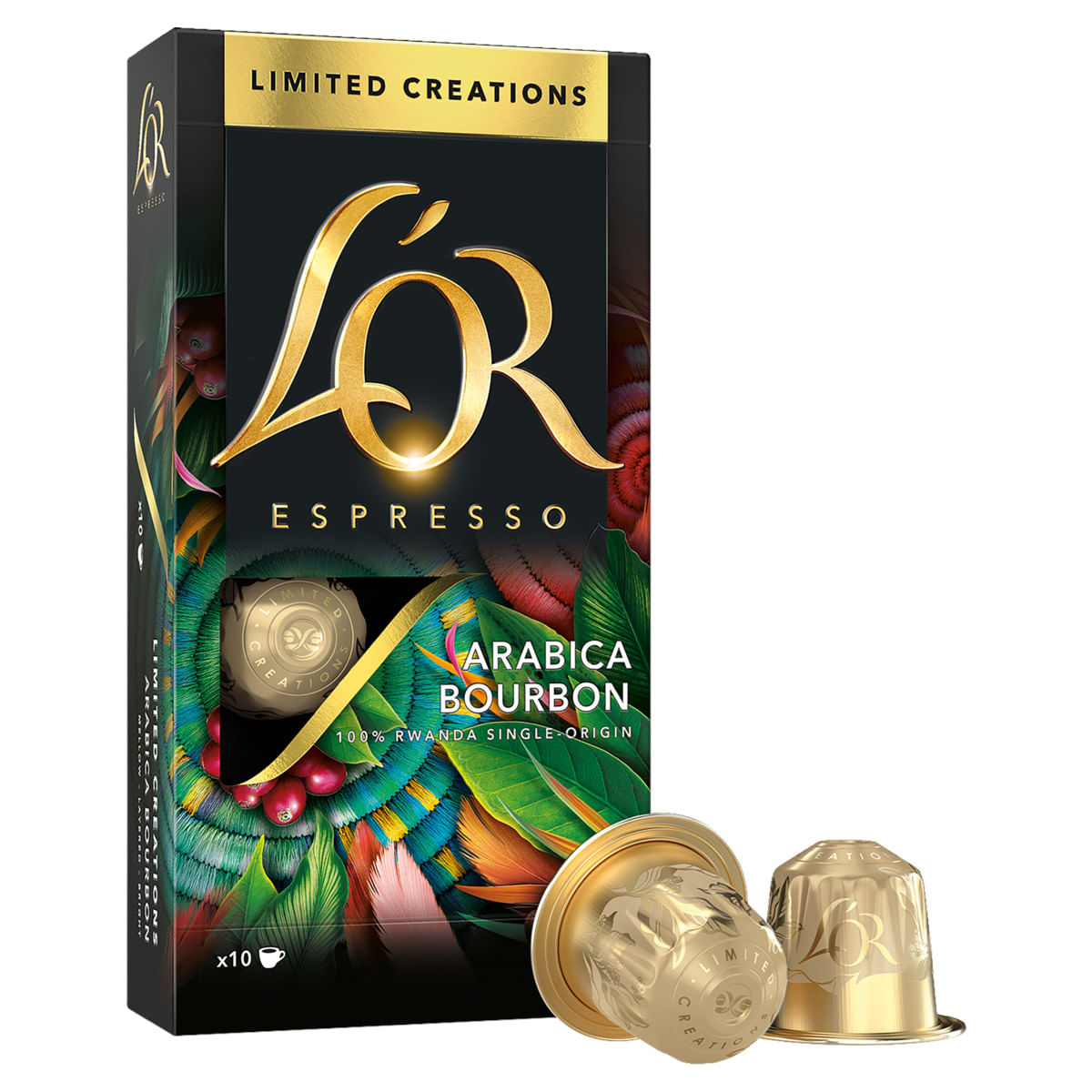 Café LÓR Espresso Arábica Bourbon com 10 Cápsulas - Angeloni Supermercado