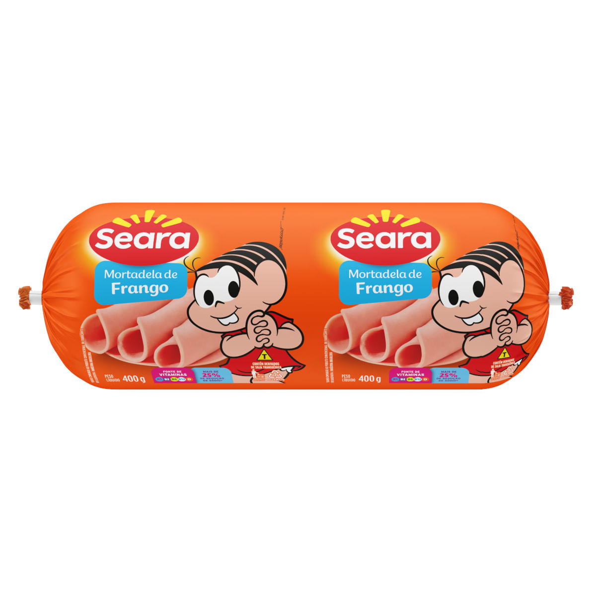 Mortadela de frango SEARA turma da Mônica 400g - Angeloni Supermercado