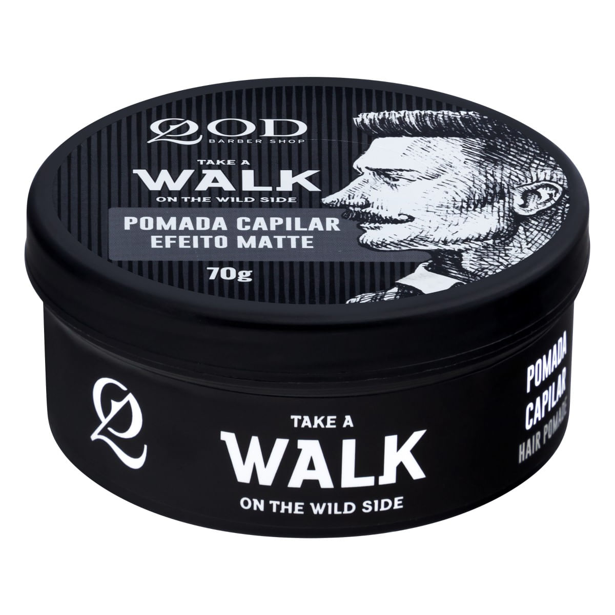Pomada Capilar QOD 70g | Fixação Média e Estilo