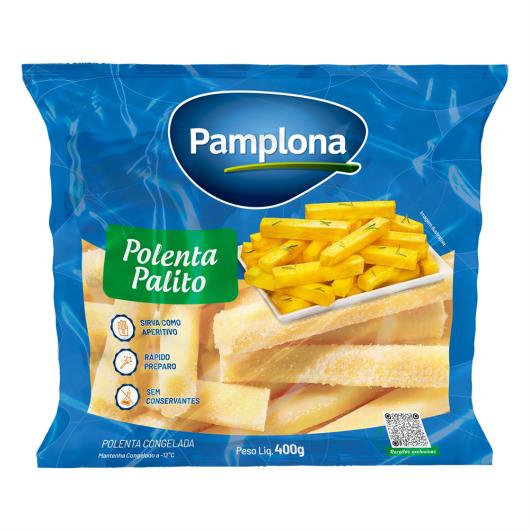 Polenta PAMPLONA Palito Congelada 400g - Angeloni Supermercado