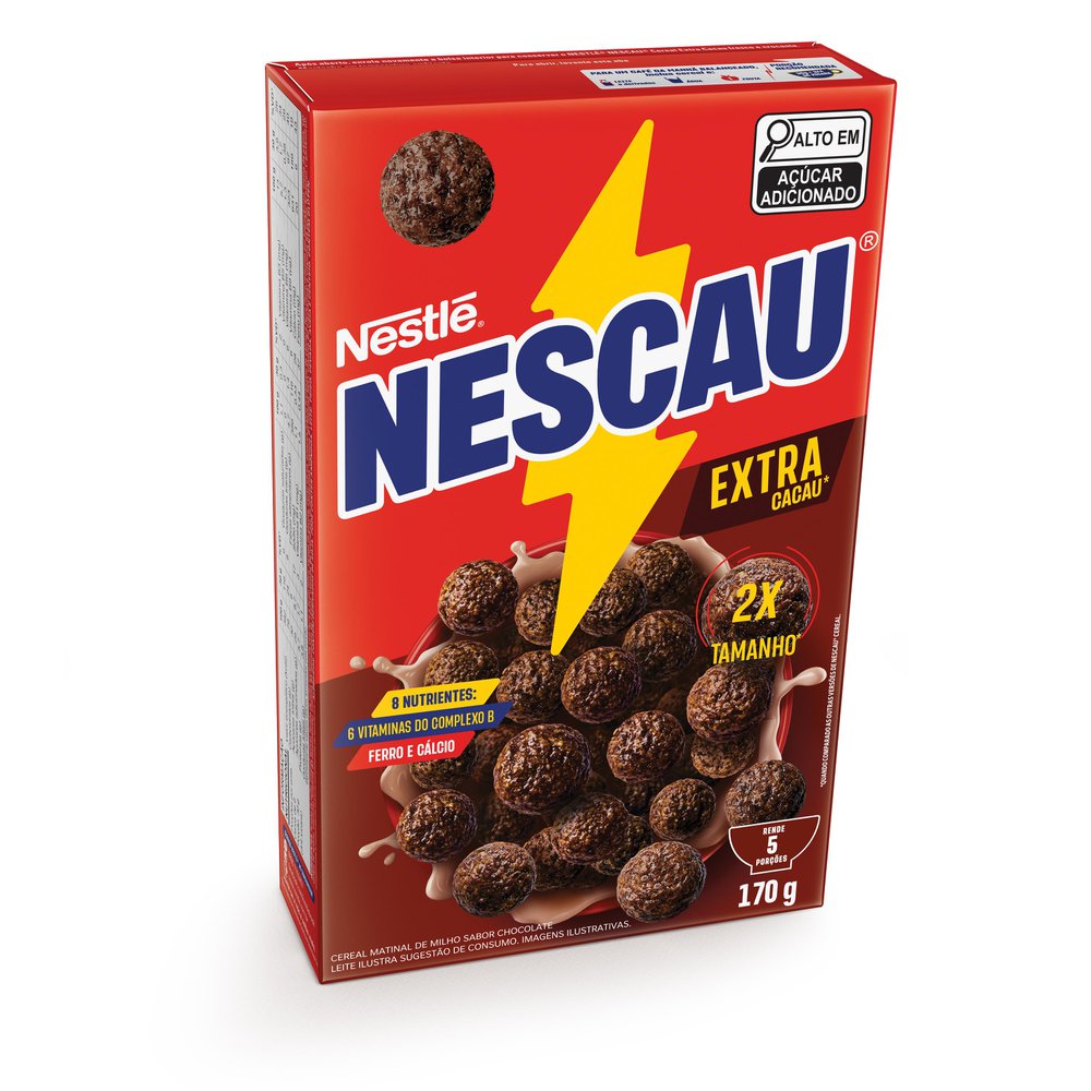 Cereal Matinal NESCAU Cacau Extra 170g