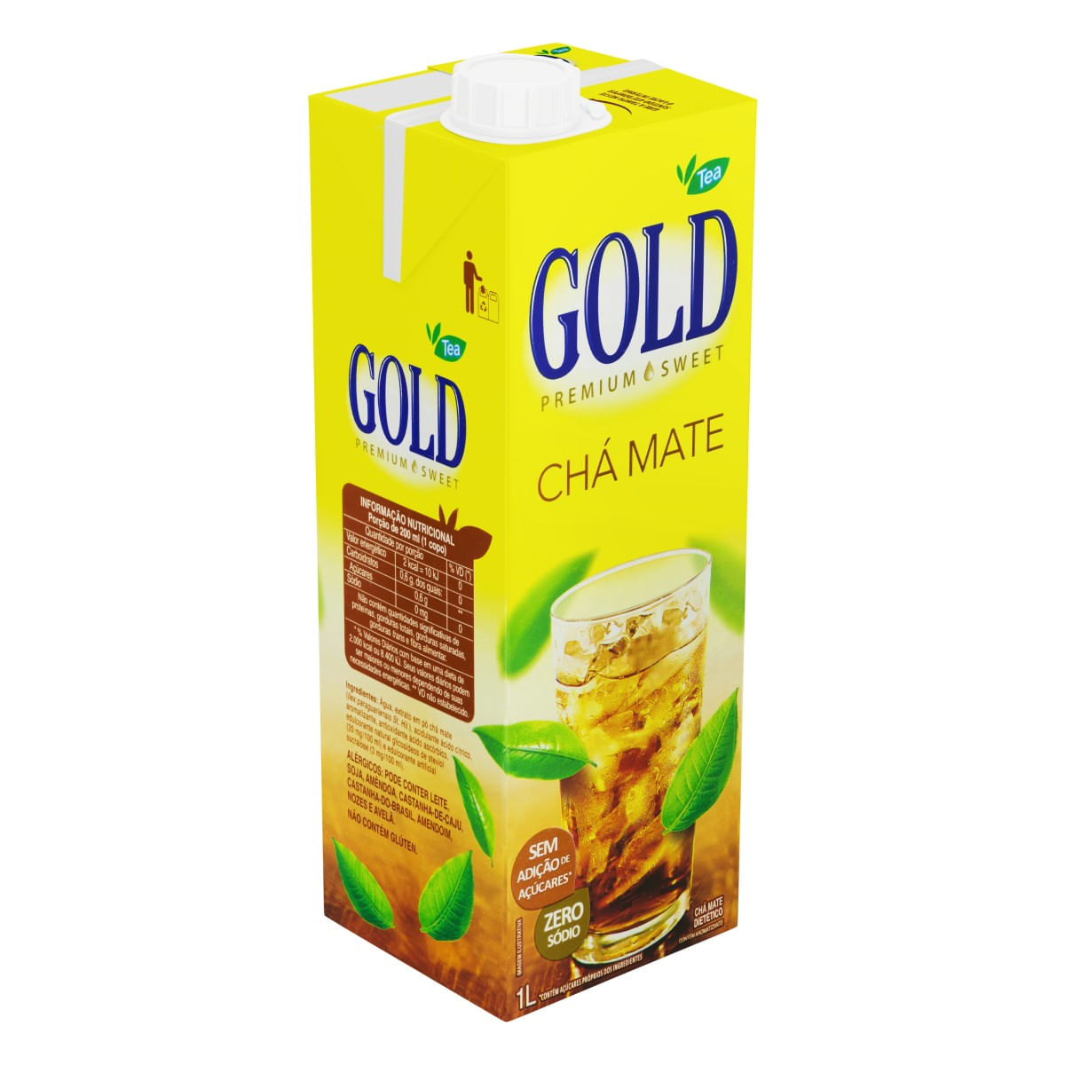 Chá Mate GOLD Premium Sweet Diet 1L - Angeloni Supermercado