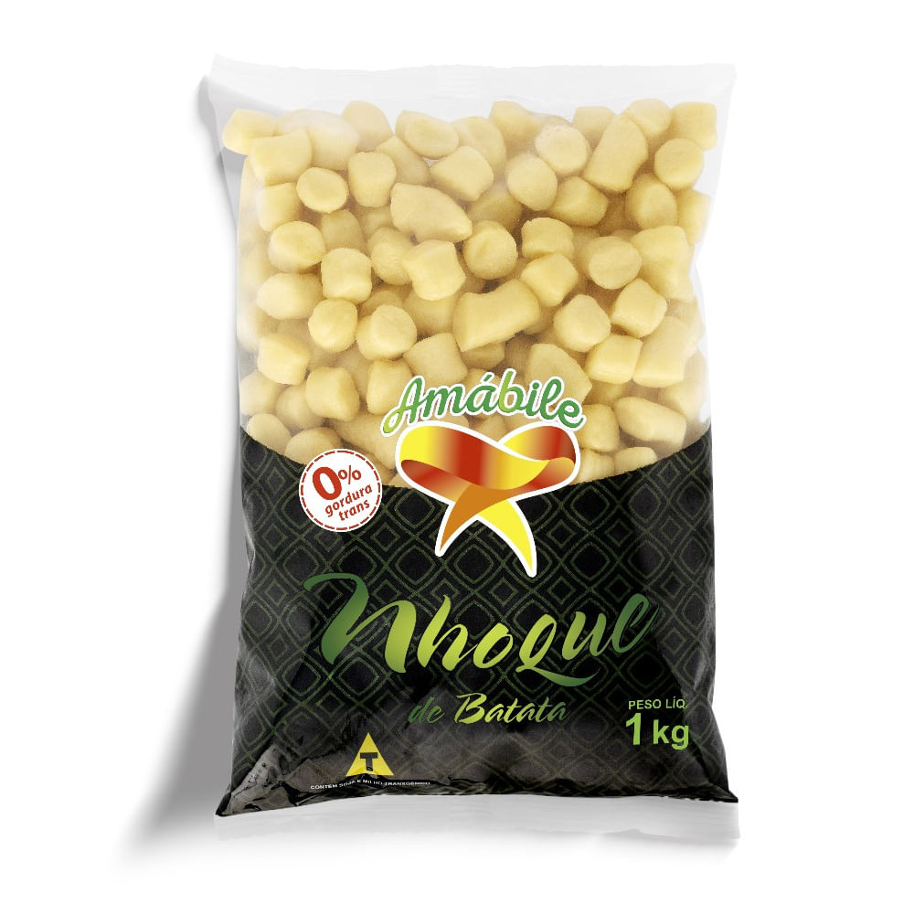 Nhoque Batata AMÁBILE 1kg - Angeloni Supermercado