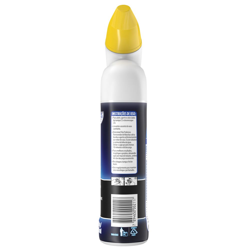 Limpador Sanitário Pato Power Destruidor De Manchas 500ml - Angeloni ...