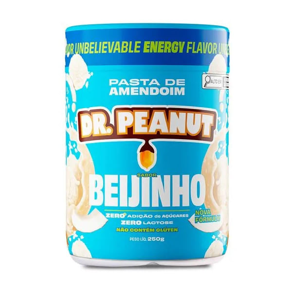 Pasta de Amendoim DR.PEANUT Beijinho 250g - Angeloni Supermercado