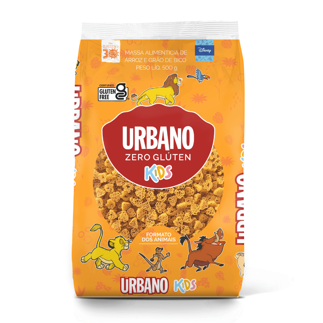Massa URBANO Kids Zero Glúten 500g - Angeloni Supermercado
