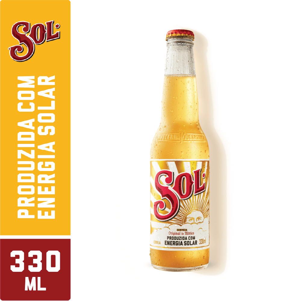 Cerveja Sol Premium Long Neck 330ml - Angeloni Supermercado