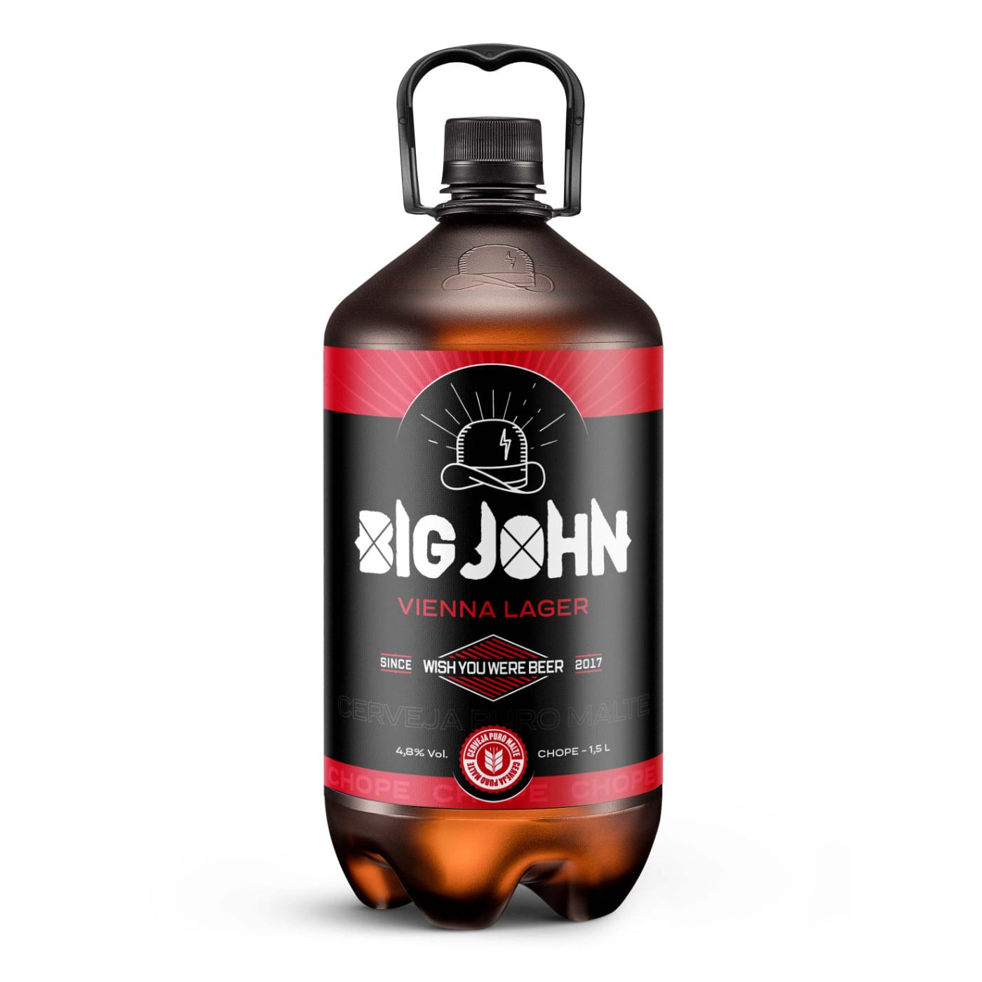 Chopp BIG JOHN Vienna Lager 1.5L | Sabor e Refrescância - Angeloni ...