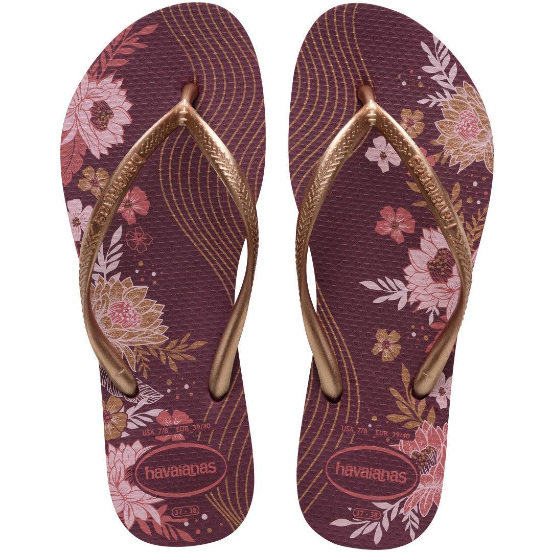 Sandália HAVAIANAS Slim 39/40 Roxa - Angeloni Supermercado