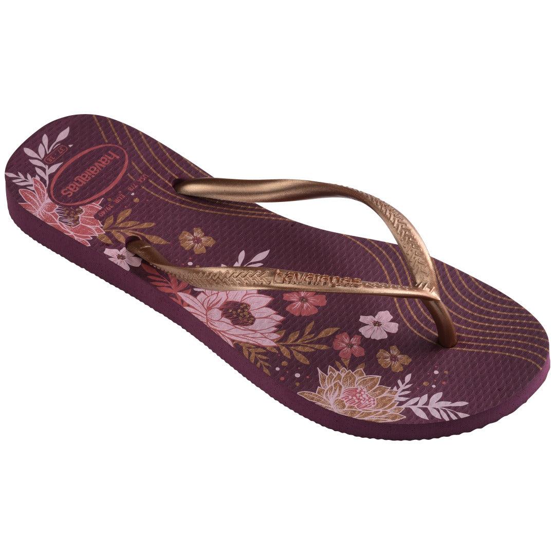 Sandália HAVAIANAS Slim 39/40 Roxa - Angeloni Supermercado