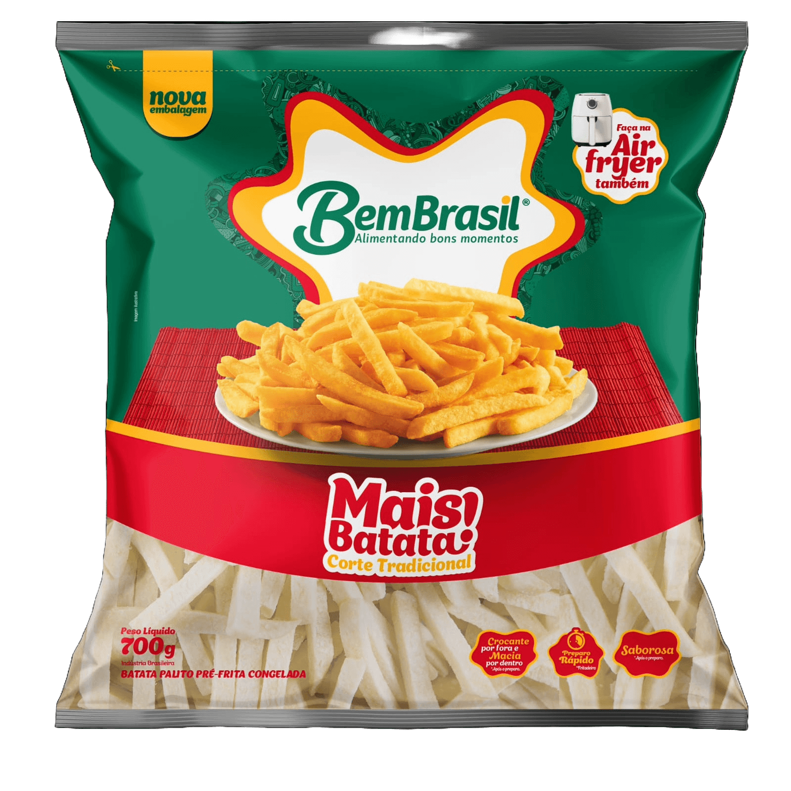 Batata BEM BRASIL Tradicional 700g - Angeloni Supermercado