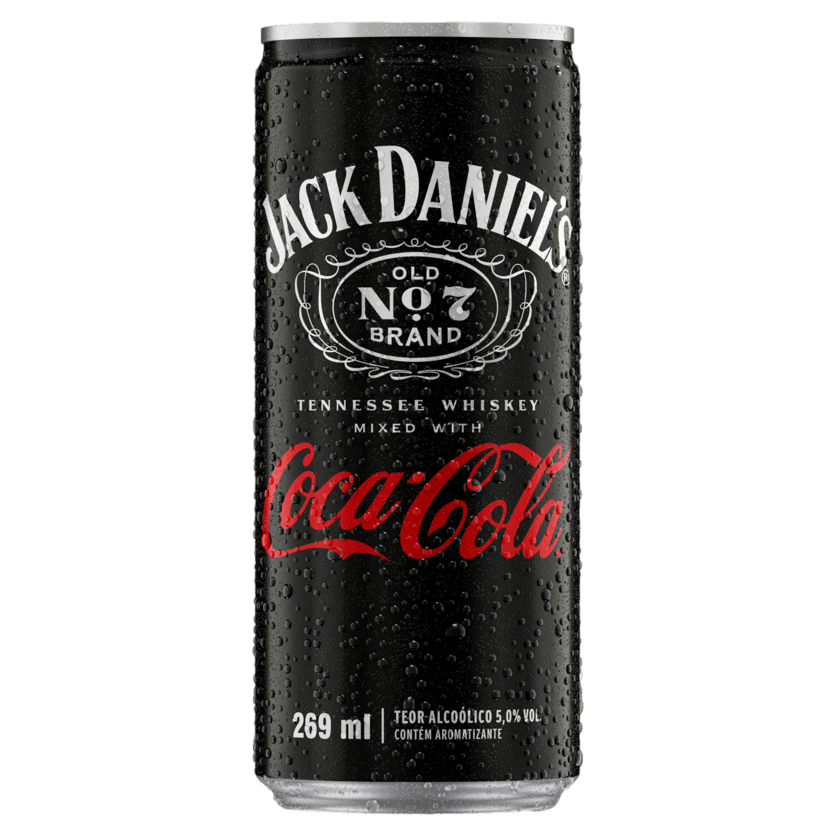 Bebida Mista JACK DANIELS Coca Cola 269ml - Angeloni Supermercado