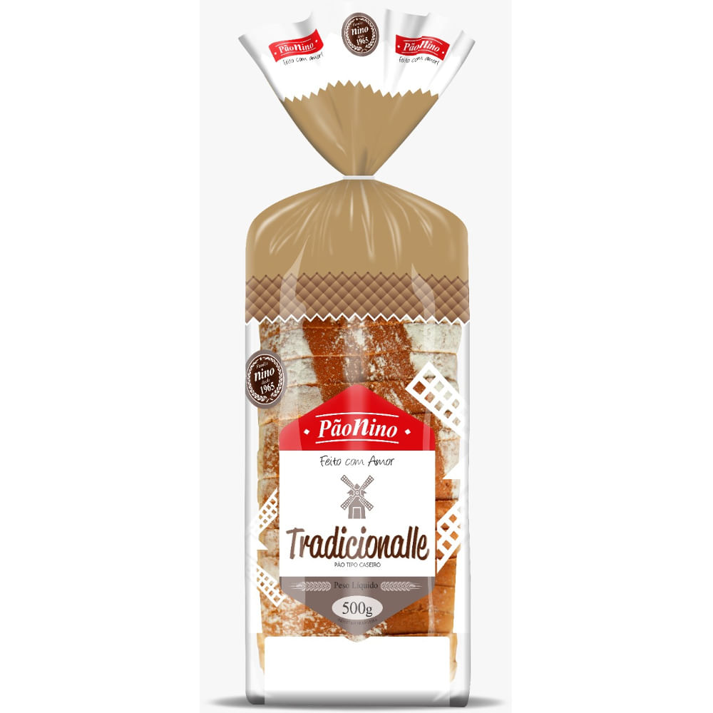 Pão Niño Artesanal 500g Delicioso e Crocante - Angeloni