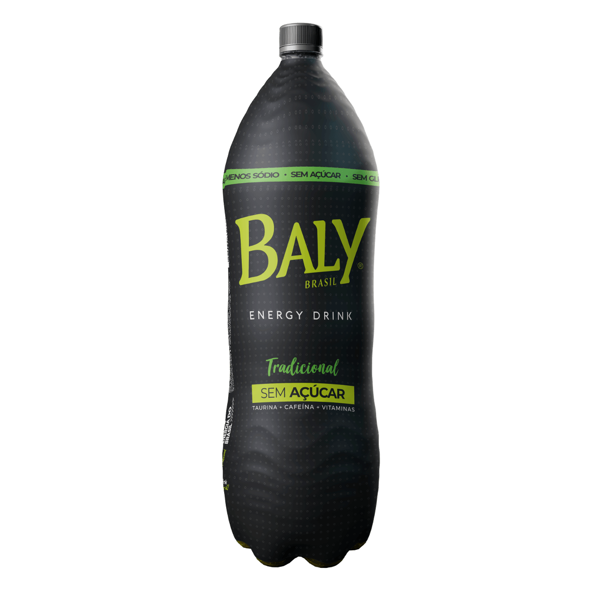 Bebida Energética BALY Tradicional Sem Açúcar 2l