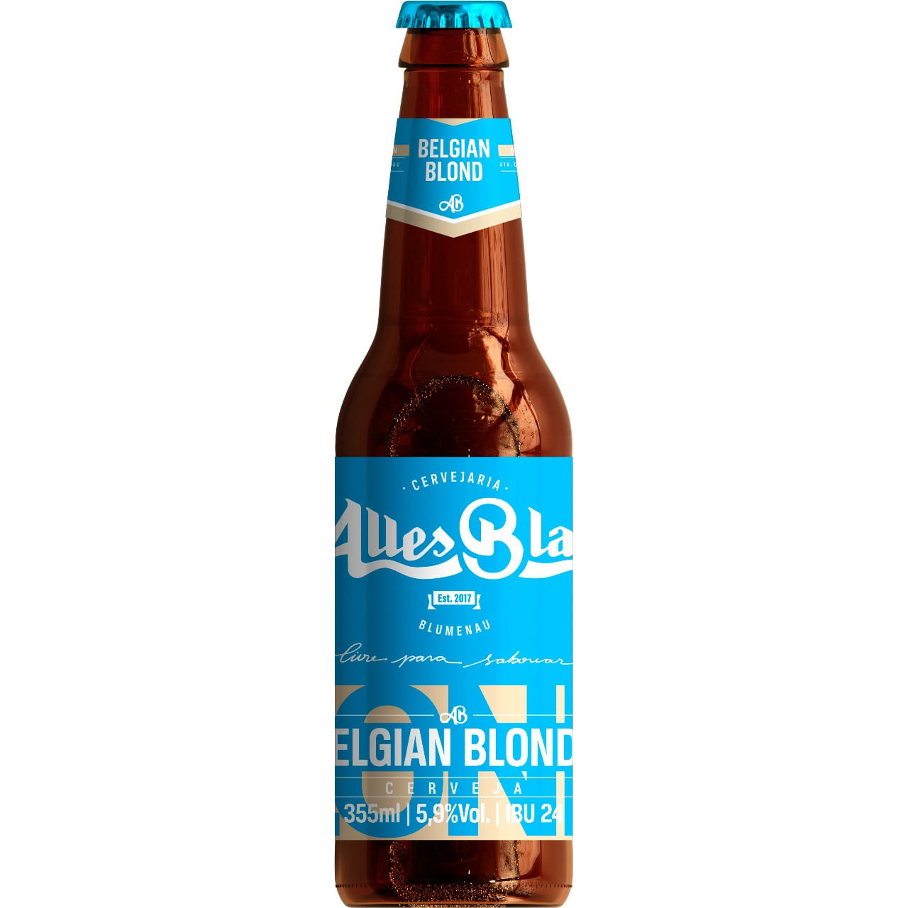 Cerveja ALLES BLAU Belgian Blond 355ml