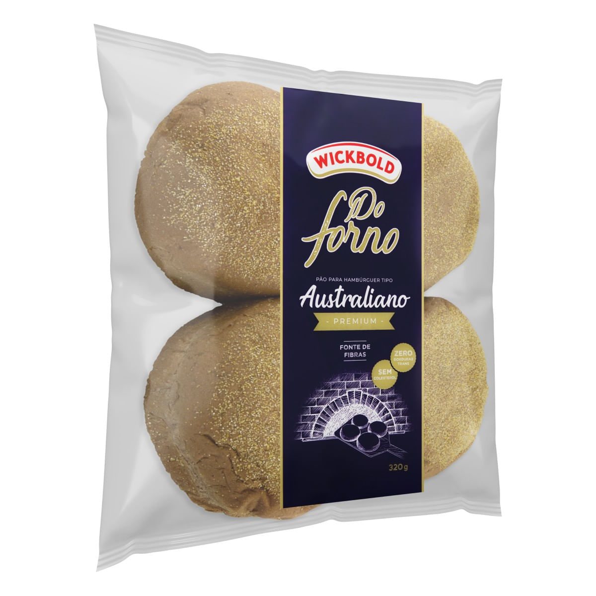 Pão para Hambúrguer Australiano WICKBOLD do Forno 320g